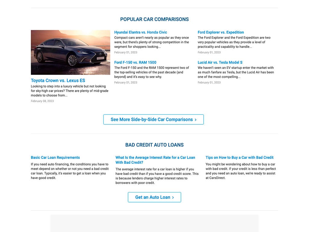 Blockchain Development Company Carsdirect - Blockchain Development Company